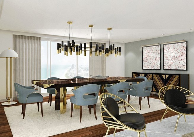 25 Unique Dining Chairs for an Outstanding Living Room | Miami Design ...